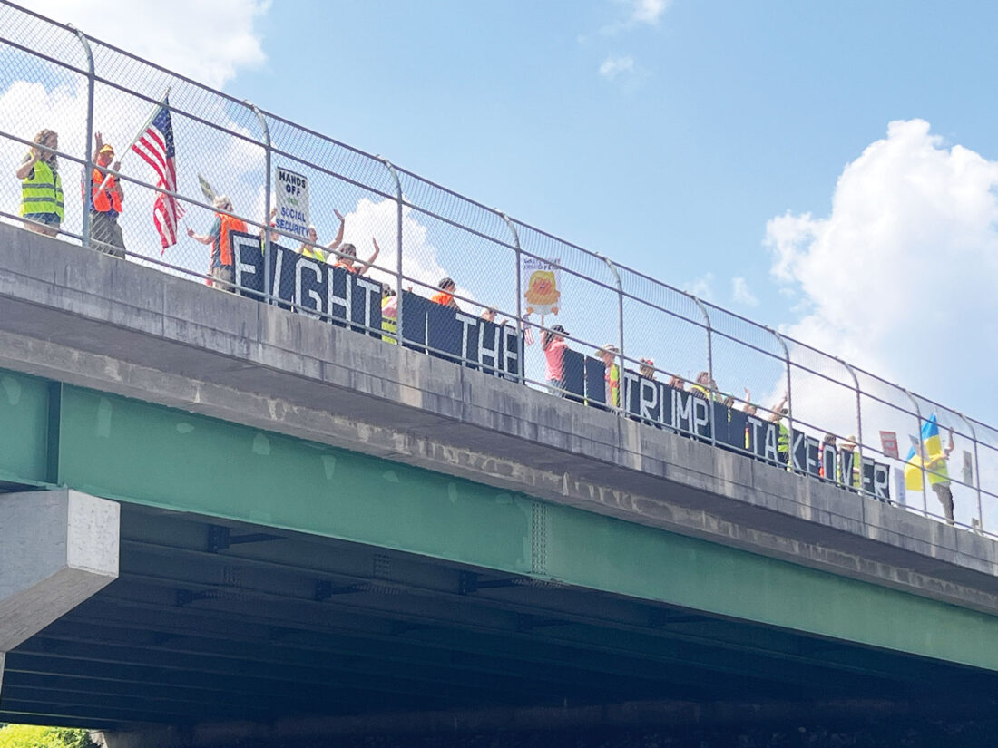 Indivisible MOV joins nationwide protest against Trump administration ...